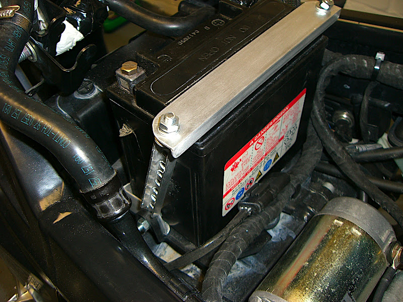 Battery relocator holder thingy | BMW K1200, K1300, and K1600 Forum