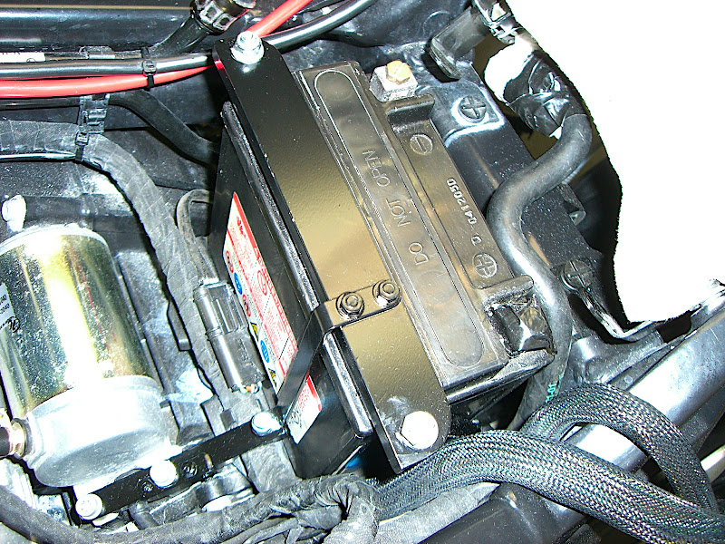 Battery relocator holder thingy | BMW K1200, K1300, and K1600 Forum